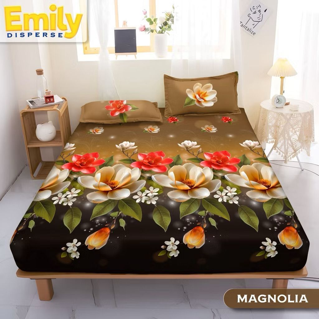 Jual Sprei Murah Motif Bon1ta Magnolia 1Set 180x200 160x200 120x200 ...