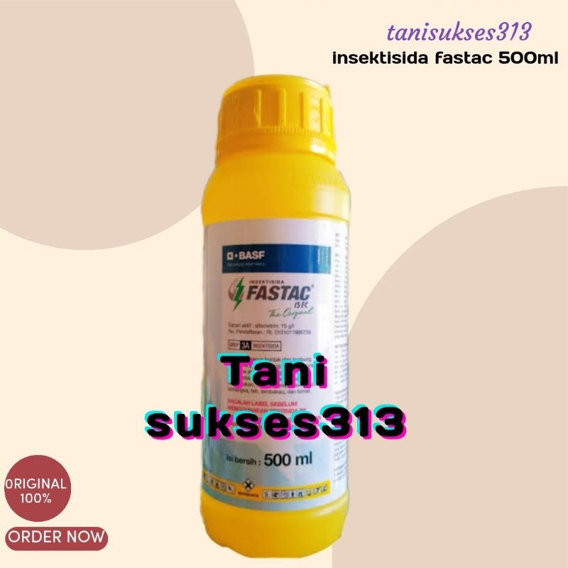 Jual Fastac 15EC 500ml Insektisida Obat Pembasmi Hama Kutu Tanaman ...