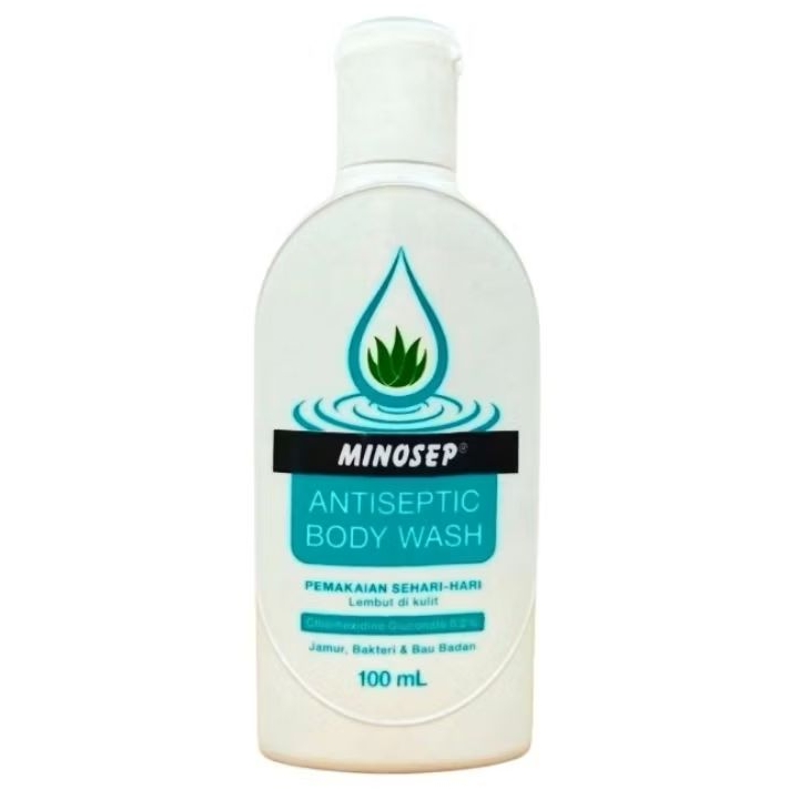 Jual MINOSEP Antiseptic Body Wash (100ml) - Sabun Cair Antiseptik ...