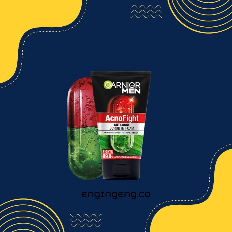 Jual Garnier Men Acno Fight Foam 6 In 1 Anti Acne 100Ml | Shopee Indonesia