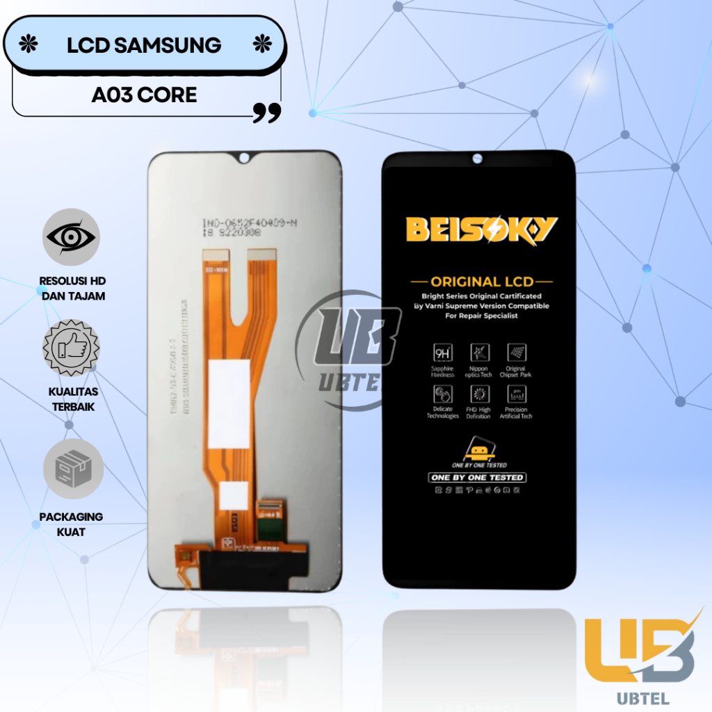 Jual LCD TOUCHSCREEN SAMSUNG GALAXY A03 CORE / A032 / A032F COMPLETE ORIGINAL FULLSET NEW ...