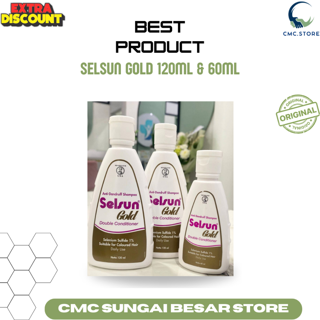 Jual Selsun Gold 120ML dan 60ML | Shopee Indonesia