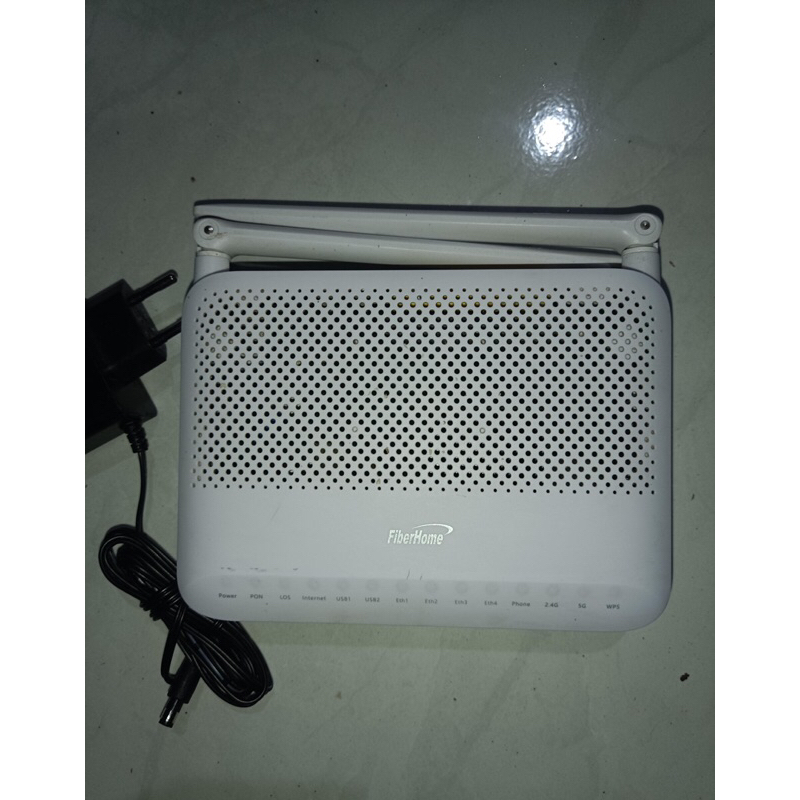 Jual fiberhome HG6145D2 GPON MODEM WIRLES plus adapter ) | Shopee Indonesia