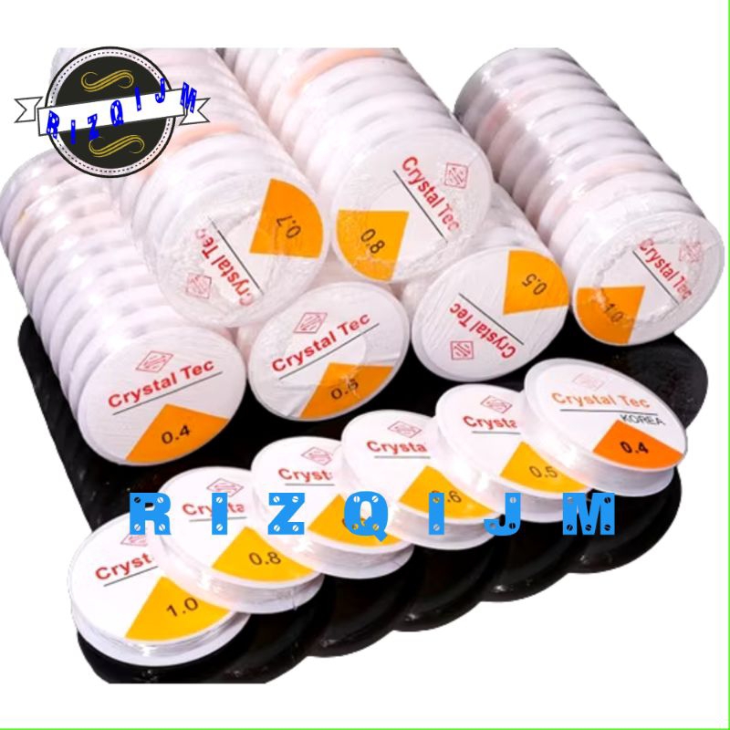 Jual Tali Crystal Tec Tali Senar Elastis Super Kuat 08mm 07 mm 06 mm 1,0mm | Shopee Indonesia