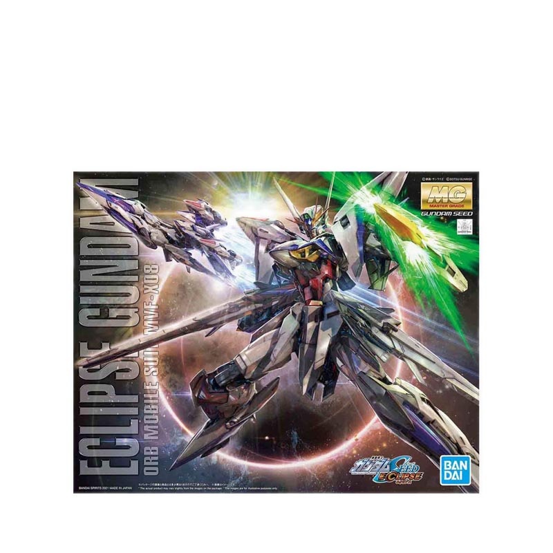 Jual MG 1/100 Eclipse Gundam MVF-X08 ORB Mobile Suit Seed Bandai | Shopee Indonesia