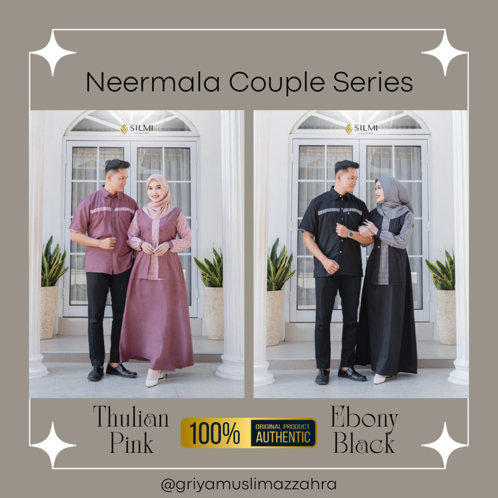 Jual [NEERMALA COUPLE] BAJU GAMIS KOKO COUPLE TERBARU BY SILMI || BAJU ...