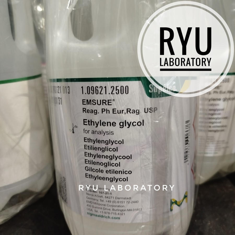 Jual ETHYLENE GLYCOL / ETILENA GLIKOL MERCK 109621 2,5L | Shopee Indonesia