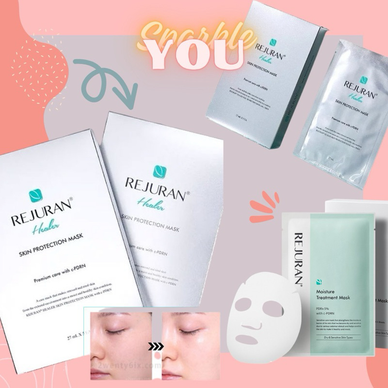 Jual [100% ORI KOREA] Rejuran Moisture Treatment Mask / Skin Protection ...