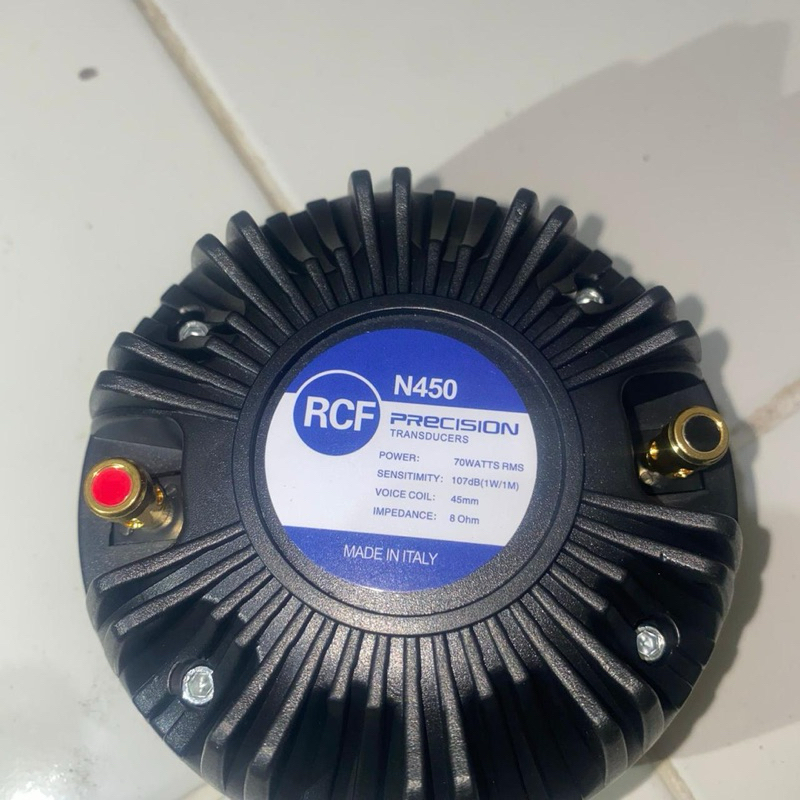 Jual DRIVER TWEETER RCF N450 / N 450 TWEETER MODEL BAUT VC 1.75 mm | Shopee Indonesia