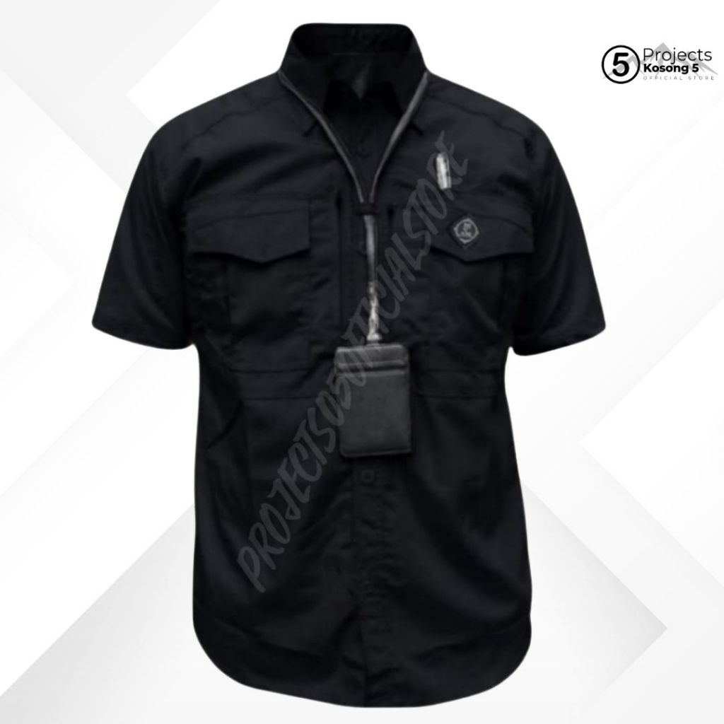 Jual KEMEJA TAKTIKAL ORIGINAL M TAC PENDEK/ ATASAN HITAM/ BAJU PEMILU ...