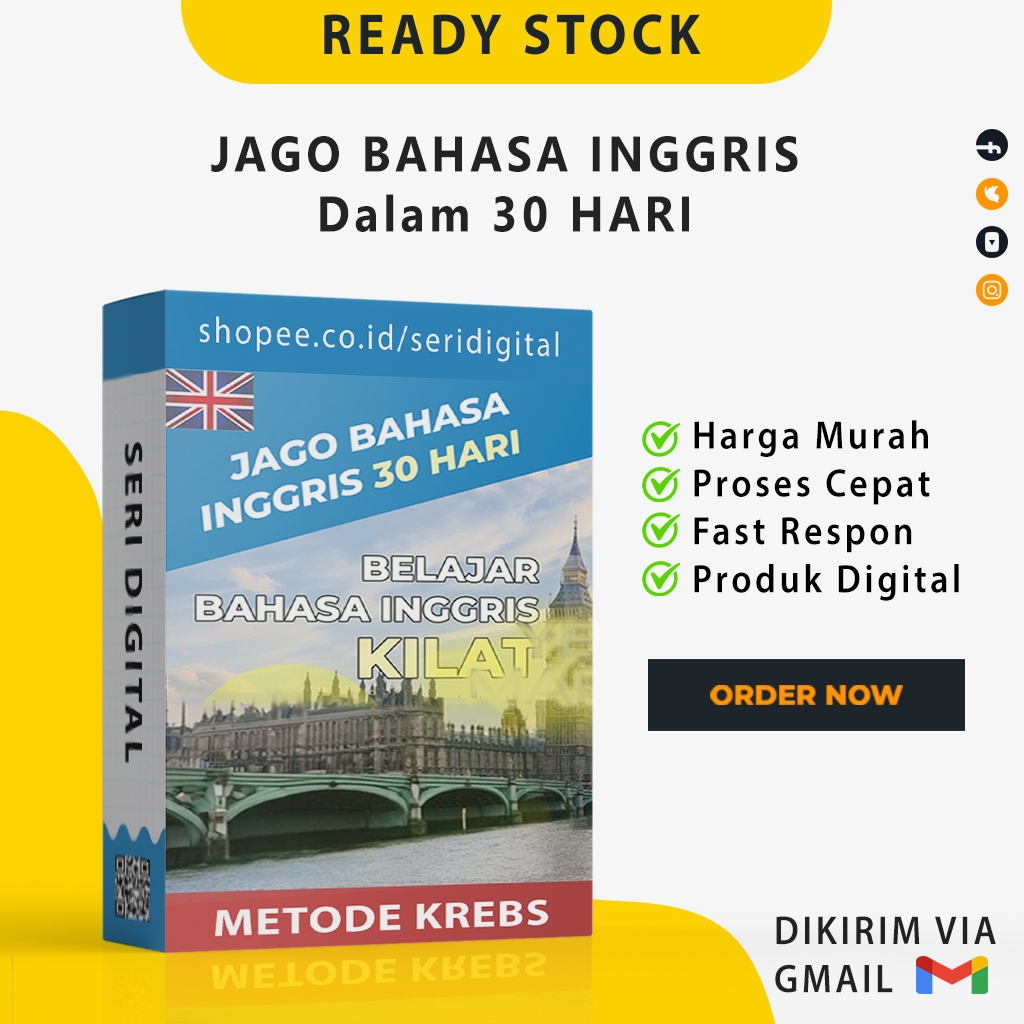 Jual JAGO BAHASA INGGRIS Dalam 30 HARI - Belajar Bahasa Inggris KILAT dengan METODE KREBS ...