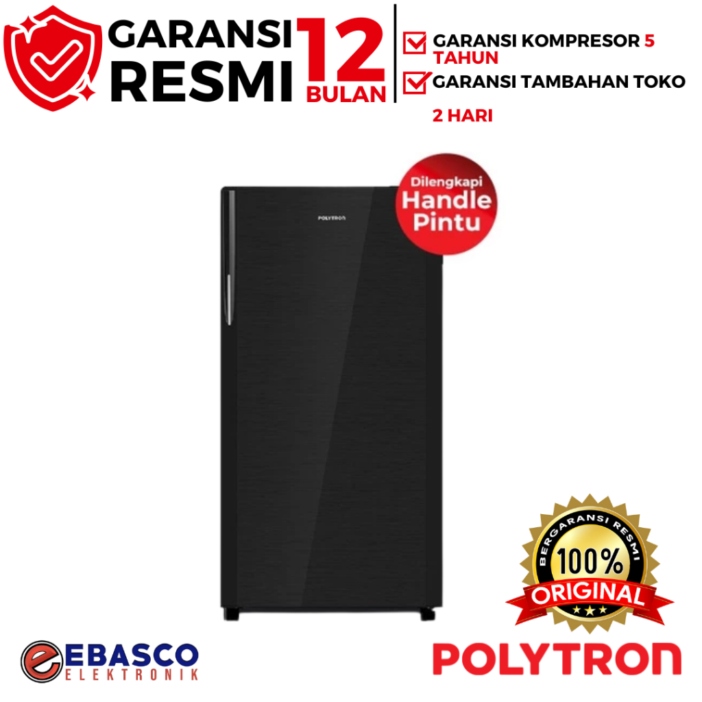 Jual POLYTRON KULKAS 1 PINTU PRA 15 DMY Kapasitas 150L Belleza Varia ...
