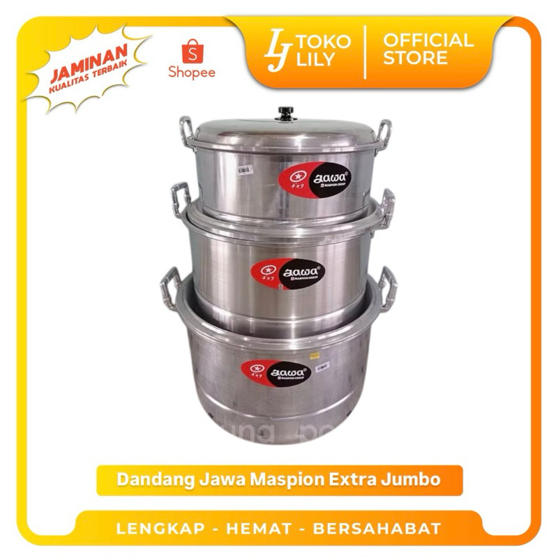 Jual Dandang Jawa Panci Kukusan Extra Besar Maspion 50-55cm | Shopee ...