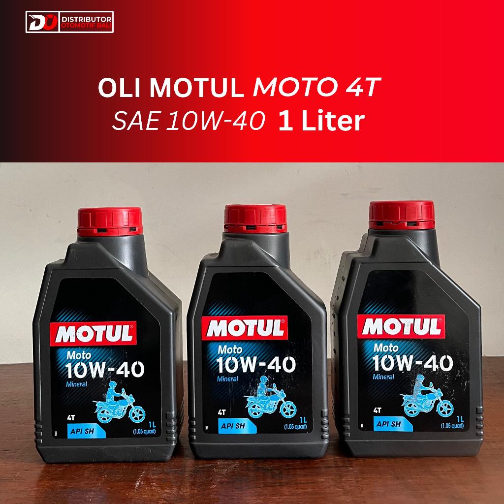 Jual OLI MOTUL MOTO 4T 10W-40 1 liter | Shopee Indonesia