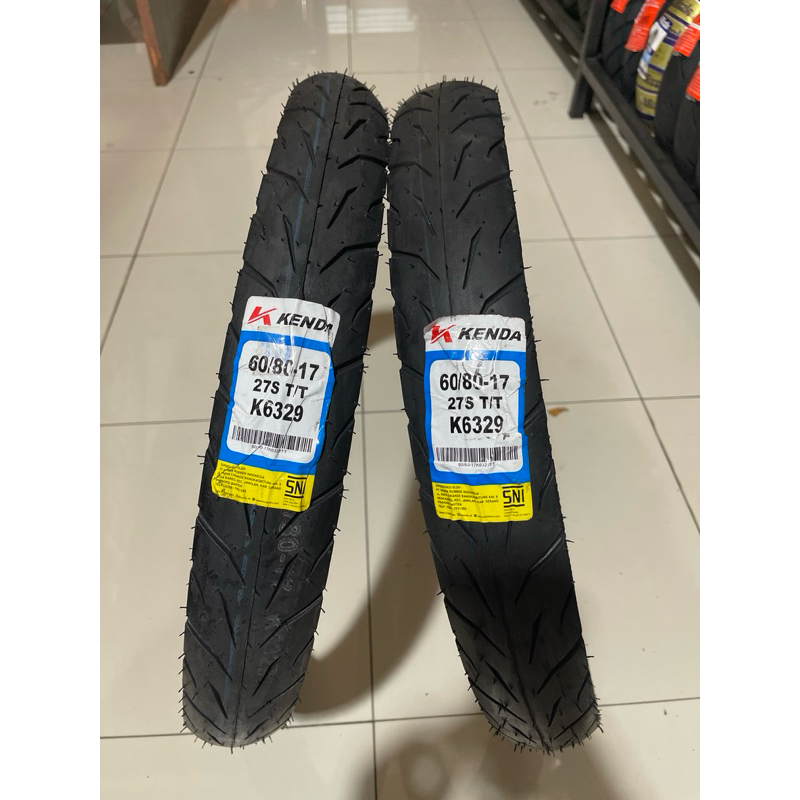 Jual Ban kenda k6329 ukuran 60/80-17 ban cacing ban drag | Shopee Indonesia