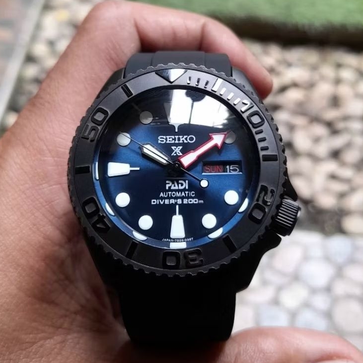 Jual seiko mod srpd skx nh36 movement black pvd matte case | Shopee Indonesia