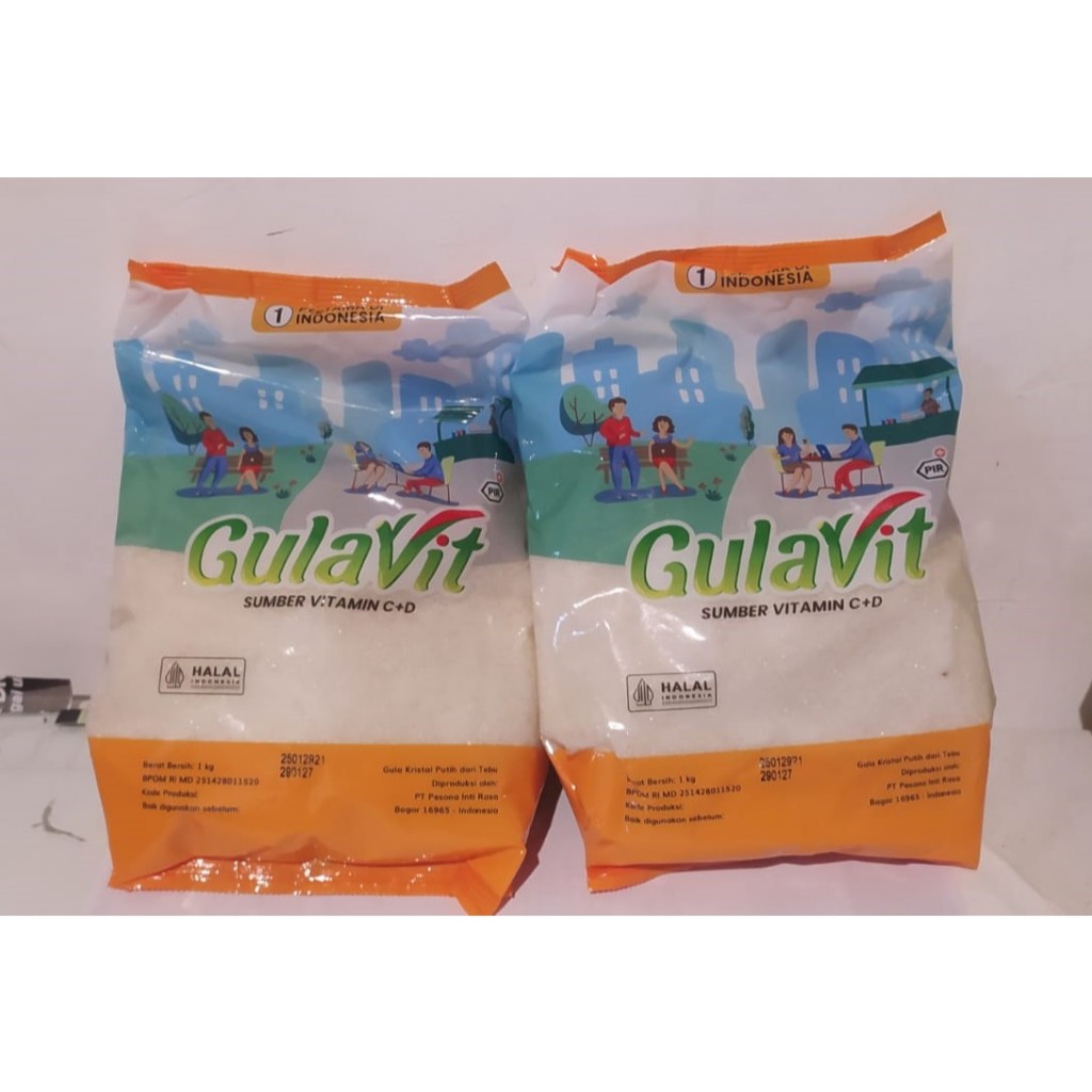 Jual Gula Pasir 1 Kg Merek Gulavit | Shopee Indonesia