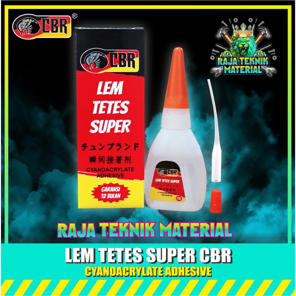 Jual LEM KOREA CBR LEM TETES SUPER LEM SERBAGUNA | Shopee Indonesia