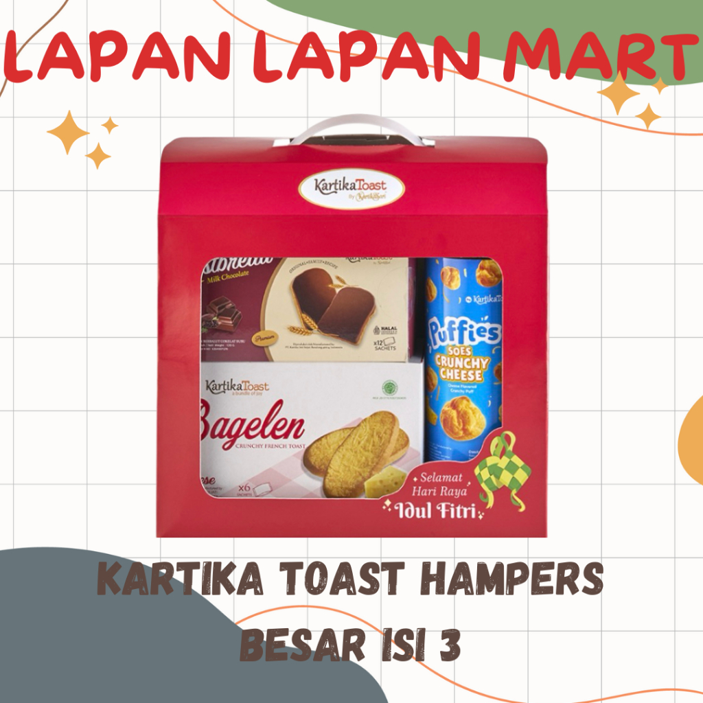 Jual Kartika Toast Hampers Isi 3 Besar (Seasonal Item) | Shopee Indonesia