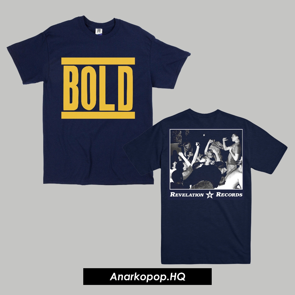 Jual KAOS BAND BOLD / T SHIRT MUSIC / STRAIGHT EDGE / HARDCORE | Shopee ...