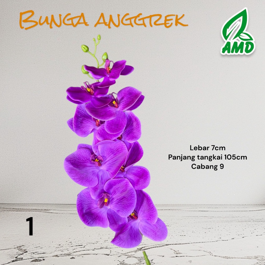 Jual Bunga Anggrek Artificial sintetis Premium Murah | Shopee Indonesia