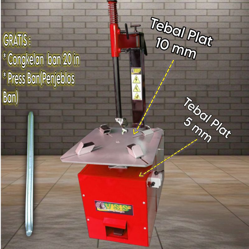 Jual Alat Buka Ban ( Tyre Changer ) semi automatis pakai motor listrik ...