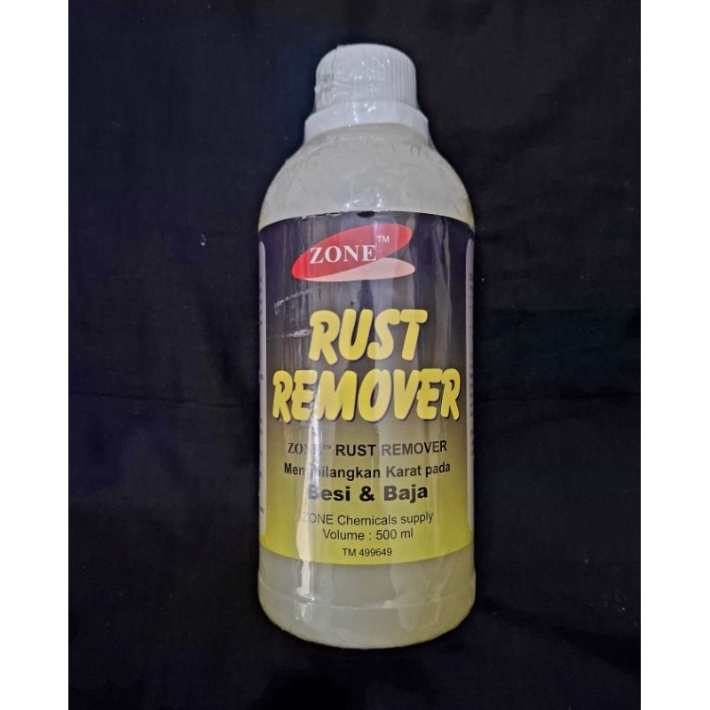 Jual Rust Remover 500ml Zone - Penghilang karat Pembersih karat besi baja krom | Shopee Indonesia