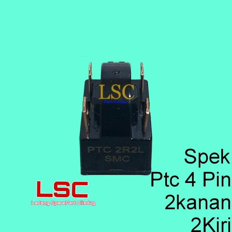 Jual PTC Relay Kulkas 4 Pin 2 kanan 2 Kiri Overload | Shopee Indonesia