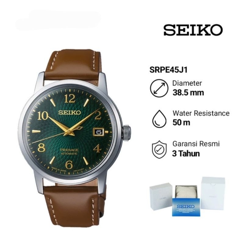 Jual Seiko Presage SRPE45J1 Cocktail Mojito Jam Tangan Pria Original ...