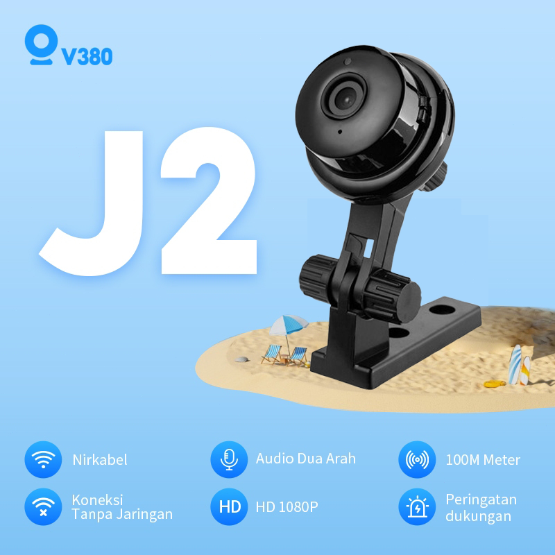 Jual V380 J2 CCTV Kecil HD Kamera tersembunyi Kamera CCTV Mini IP CCTV ...
