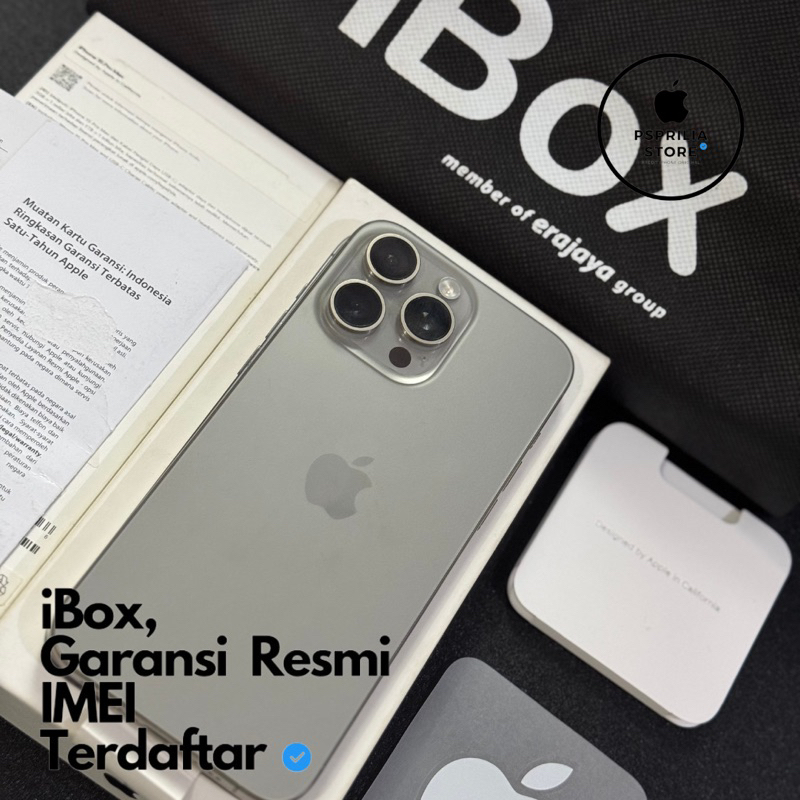 Jual Iphone 15 Promax 128 gb 256 gb IBOX garansi resmi indonesia ...