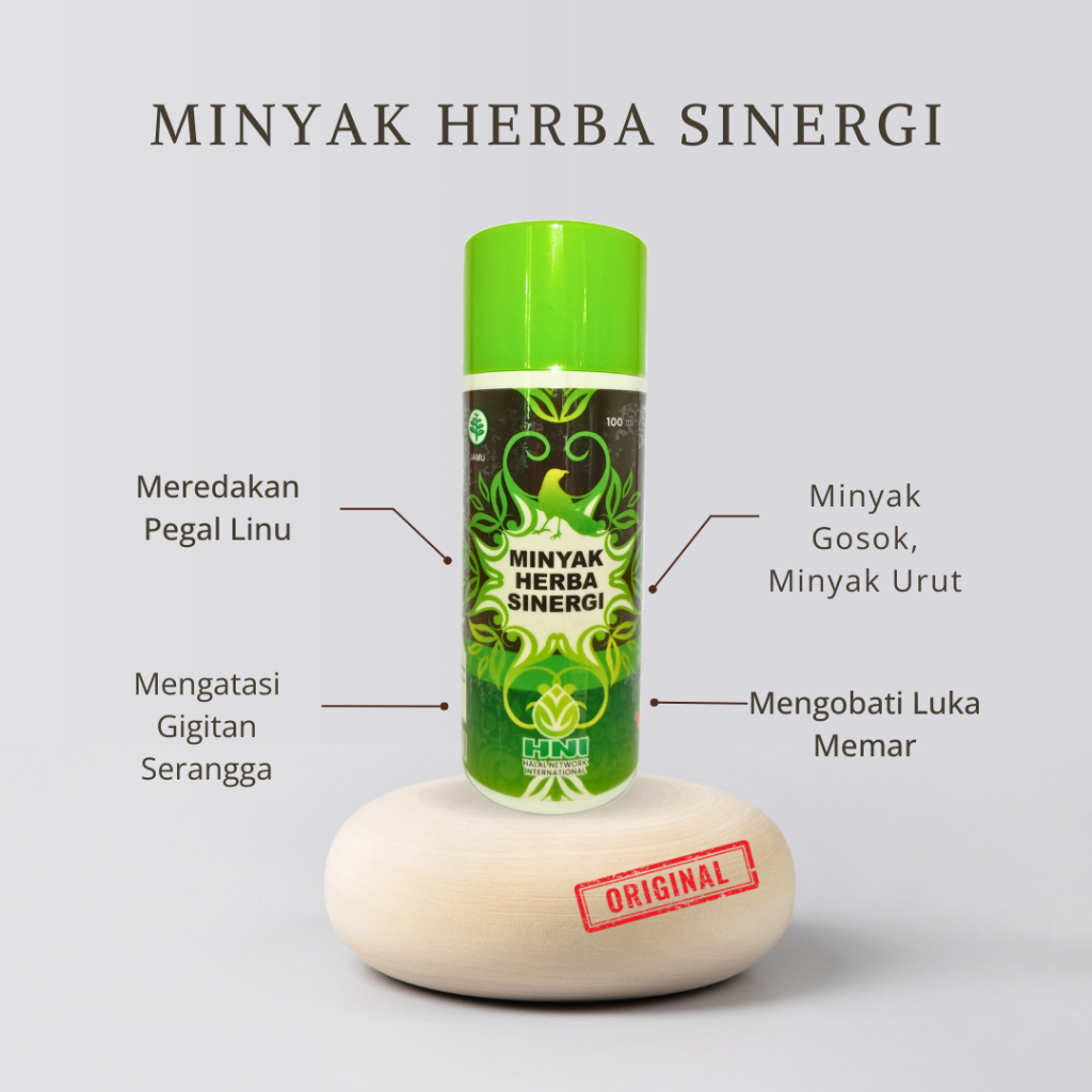 Jual HNI Minyak Herba Sinergi Minyak But But Original 100 ml | Shopee ...
