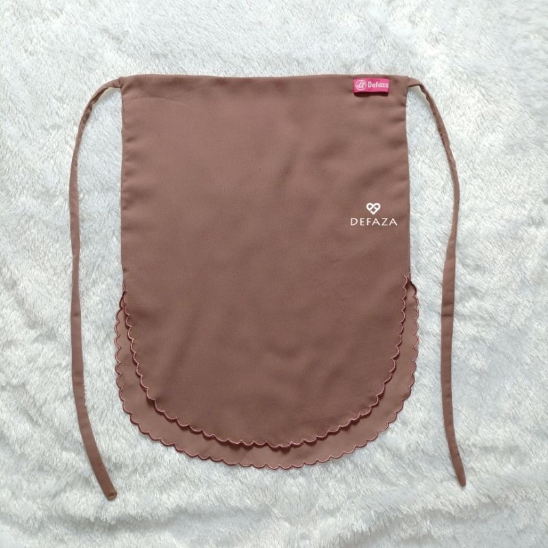 Jual Cadar Niqab Tali Bordir Cantik 2 Layer Ceruty Babydoll Premium by Defaza Hijab | Shopee ...