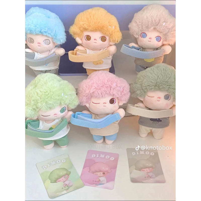 Jual Dimoo Cloud Series Original Pop mart BUKA CARD SEALED GREEN ...