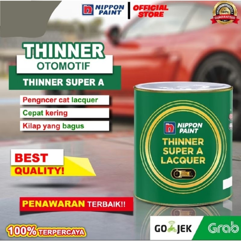 Jual THINNER SUPER A LACQUER NIPPON PAINT ORIGINAL/ THINNER SPECIAL | Shopee Indonesia