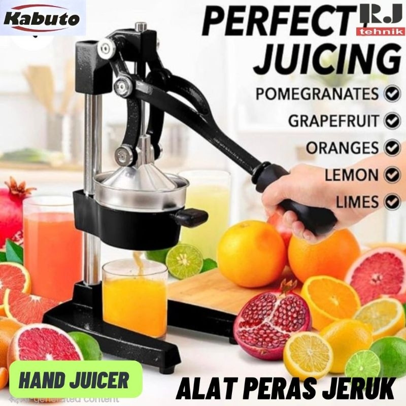 Jual Alat Peras Jeruk Lemon Press Orange Jus Hand Juicer | Shopee Indonesia