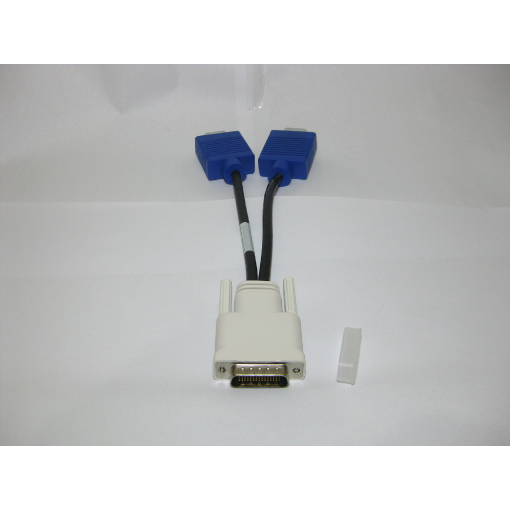 Jual converter VGA DMS-59 to VGA biru dual display | Shopee Indonesia