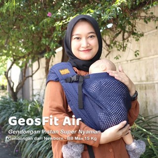 Jual GeosFit Air CuddleMe – Gendongan Instan Bayi Newborn-2 Tahun, Adem ...