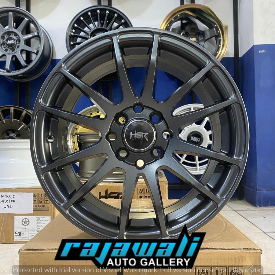 Jual VELG MOBIL HSR RING 15 TYPE PASIFIC GREY UNTUK YARIS XENIA AVANZA XENIA MOBILIO FREE ONGKIR ...