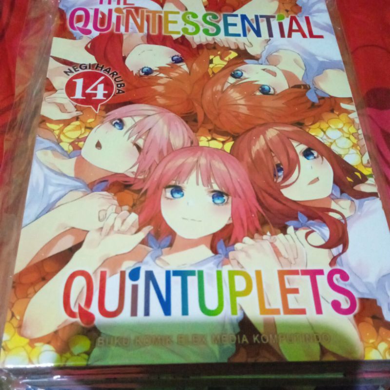 Jual The Quintessential quintuplets set 1-14 /gotoubun no hanayome ...