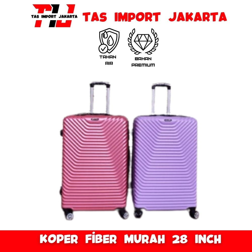 Jual Koper Fiber Murah 28 Inch JUMBO Bahan Anti Pecah Original Import ...