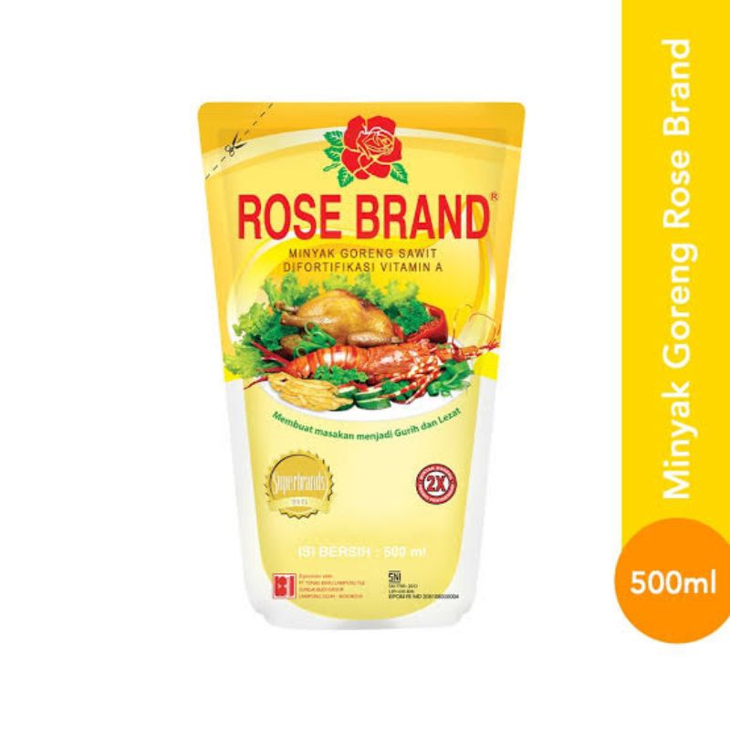 Jual Minyak makan rose brand 500ml/ rose brand minyak goreng 500ml ...