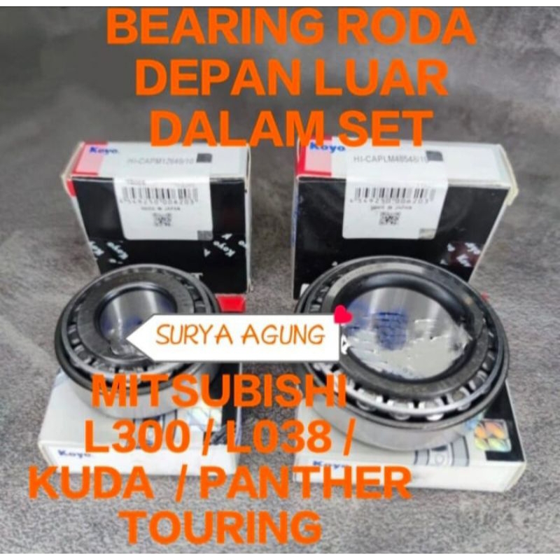 Jual BEARING RODA DEPAN L300 DIESEL / PANTHER TOURING / KAPSUL HARGA ...