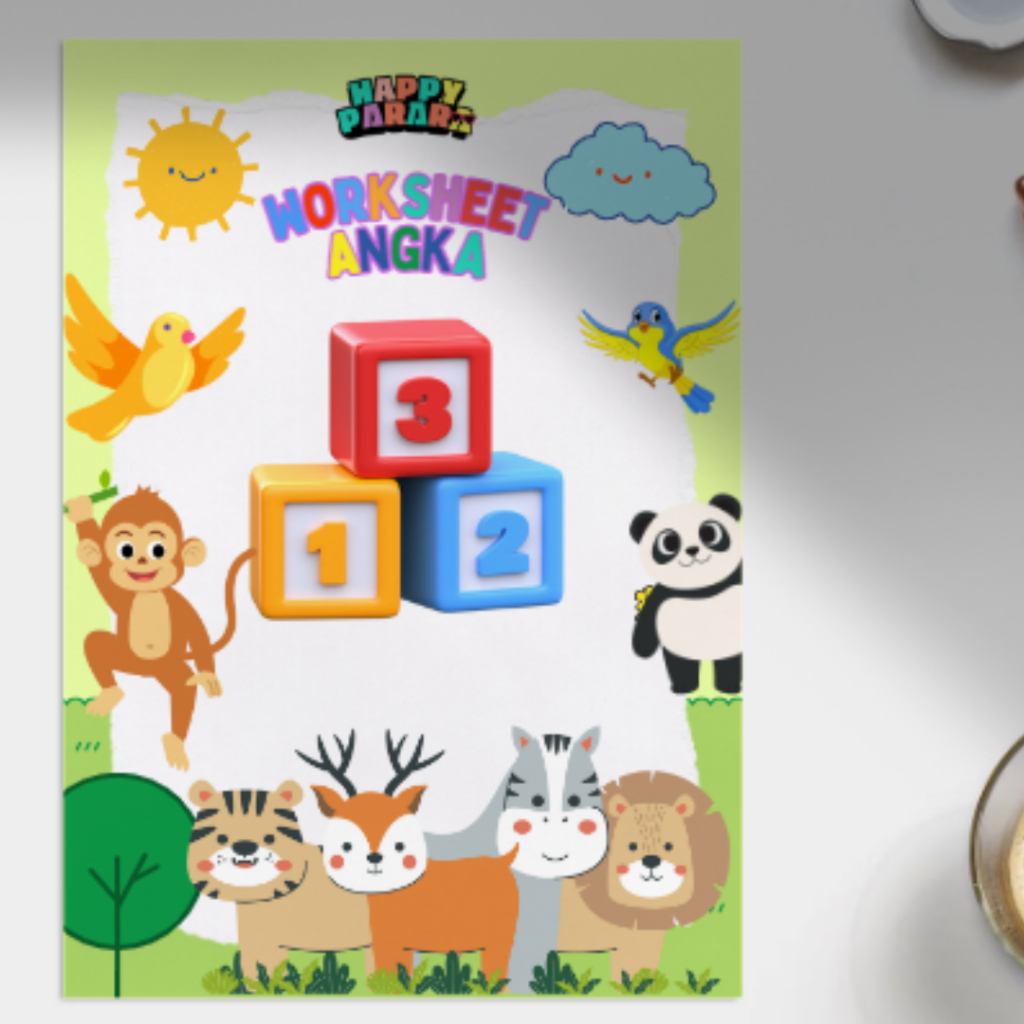 Jual Worksheet Mengenal Angka ~ Worksheet Aktivitas anak 2+ 40 halaman ...