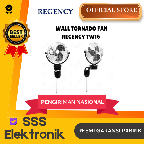 Jual WALL TORNADO FAN REGENCY TW16 - GARANSI RESMI PABRIK 100% | Shopee ...