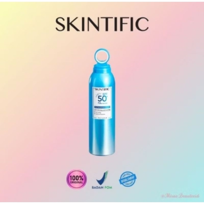 Jual NEW !! SKINTIFIC Outdoor Sunscreen Spray 250 ML SPF 50+ PA ...