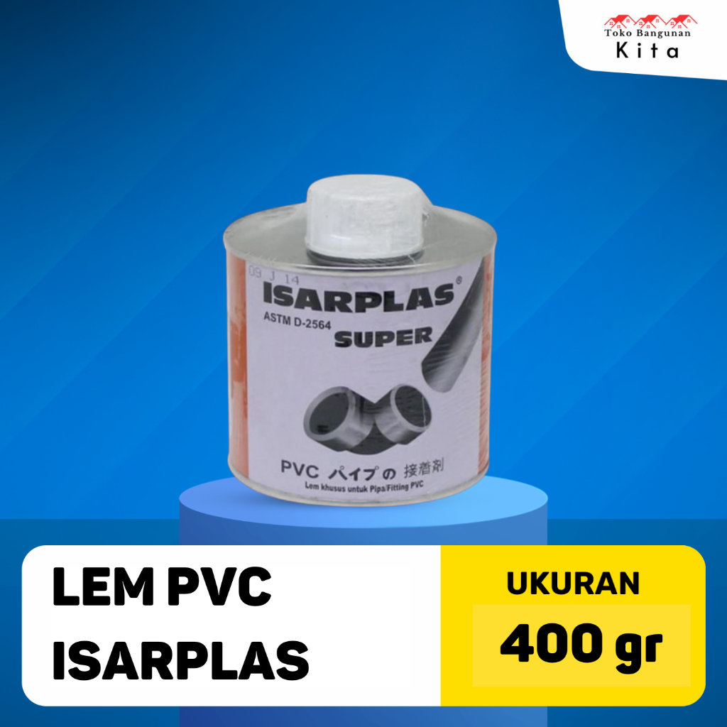 Jual Isarplas - lem pipa PVC 400 gr | Shopee Indonesia