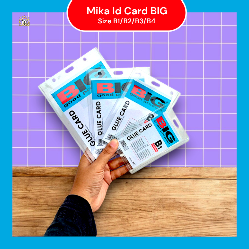 Jual Mika Id Card BIG Ujian / Name Tag / Case Card Serbaguna Berbagai ...