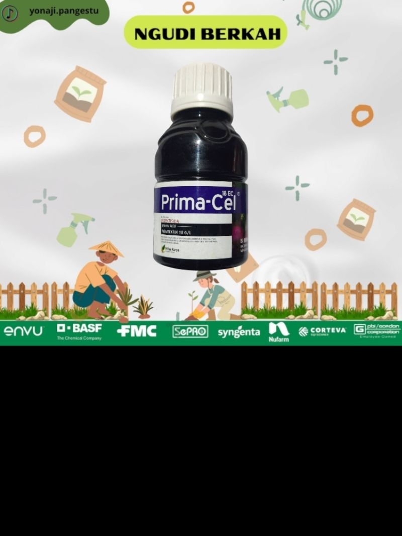 Jual primacel obat hama penyebab daun tanaman kriting | Shopee Indonesia