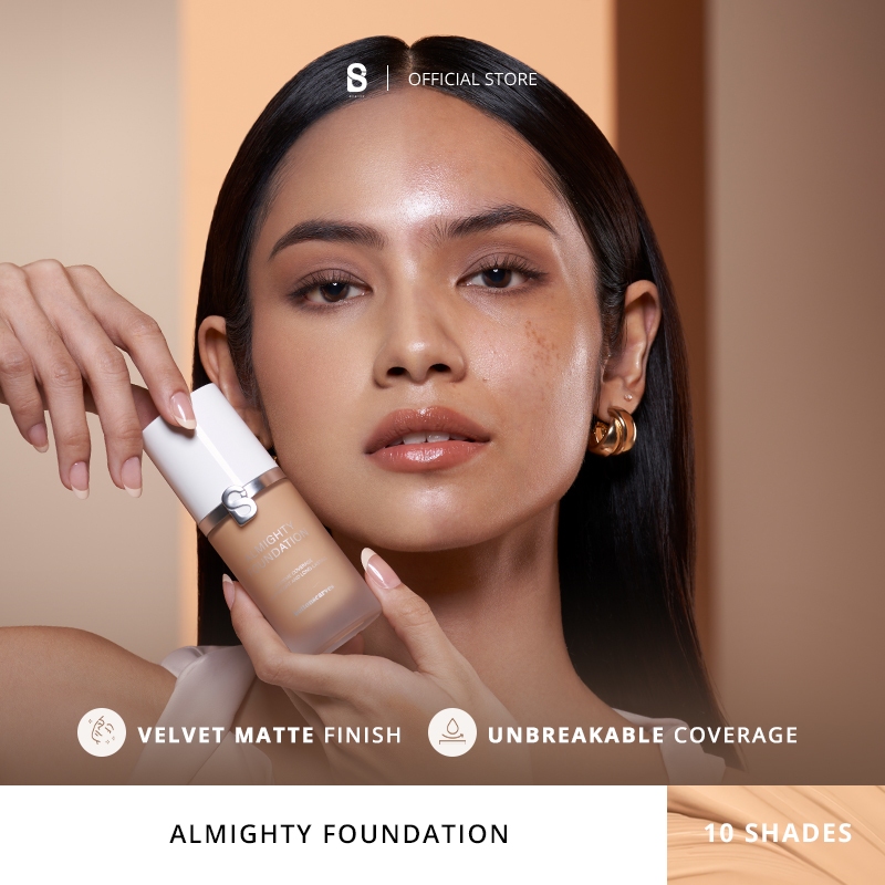 Jual Buttonscarves Beauty - Almighty Foundation | Shopee Indonesia
